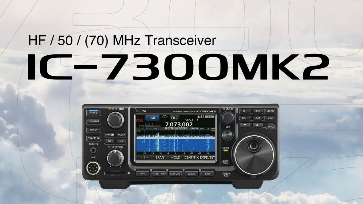 ICOM IC-7300 MK2 RICETRASMETTITORE HF 0-30/50/70 MHZ SDR ADVANTEC ...